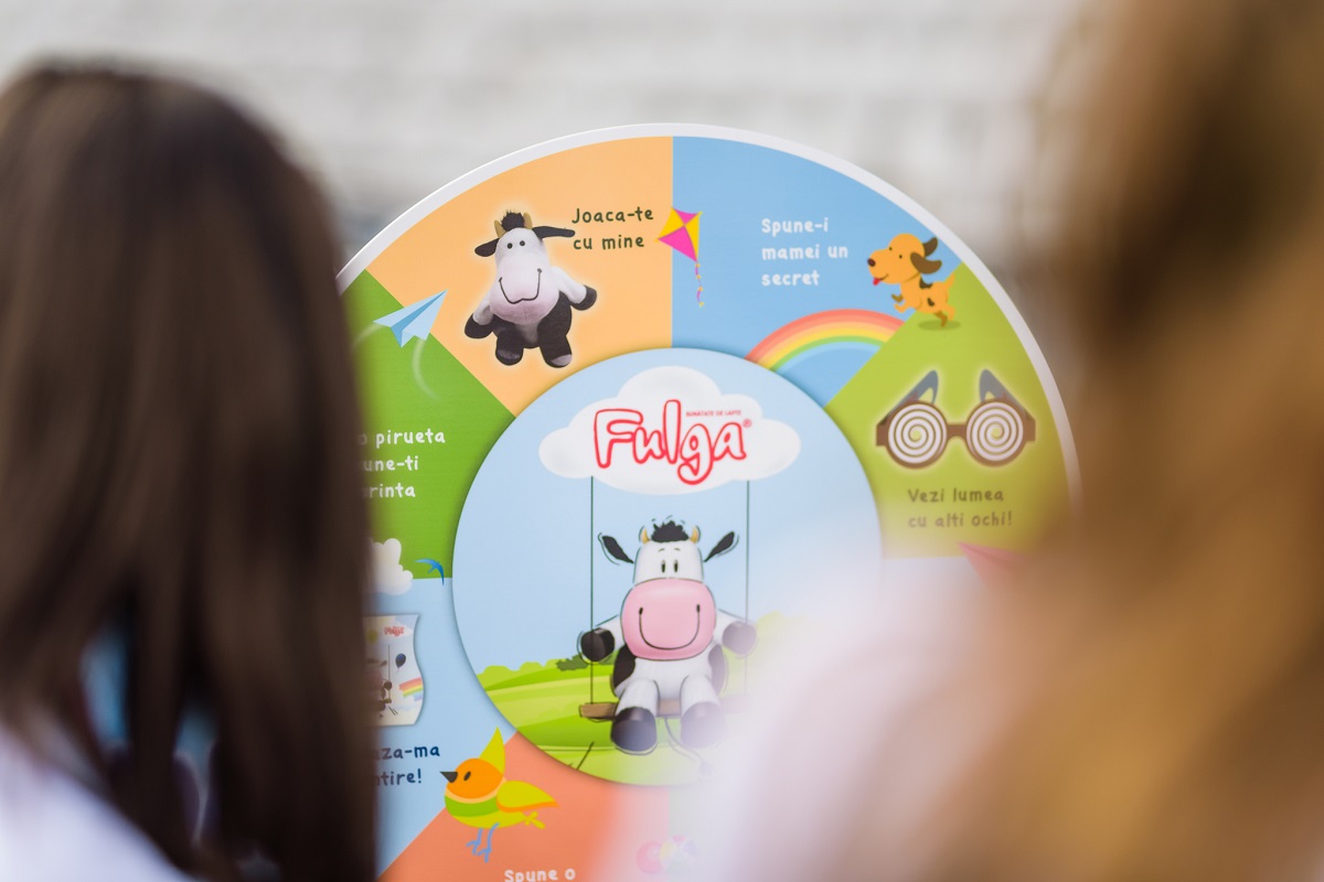 Jocuri si bunatati cu vacuta Fulga, de Ziua Copilului! - Itsy Bitsy