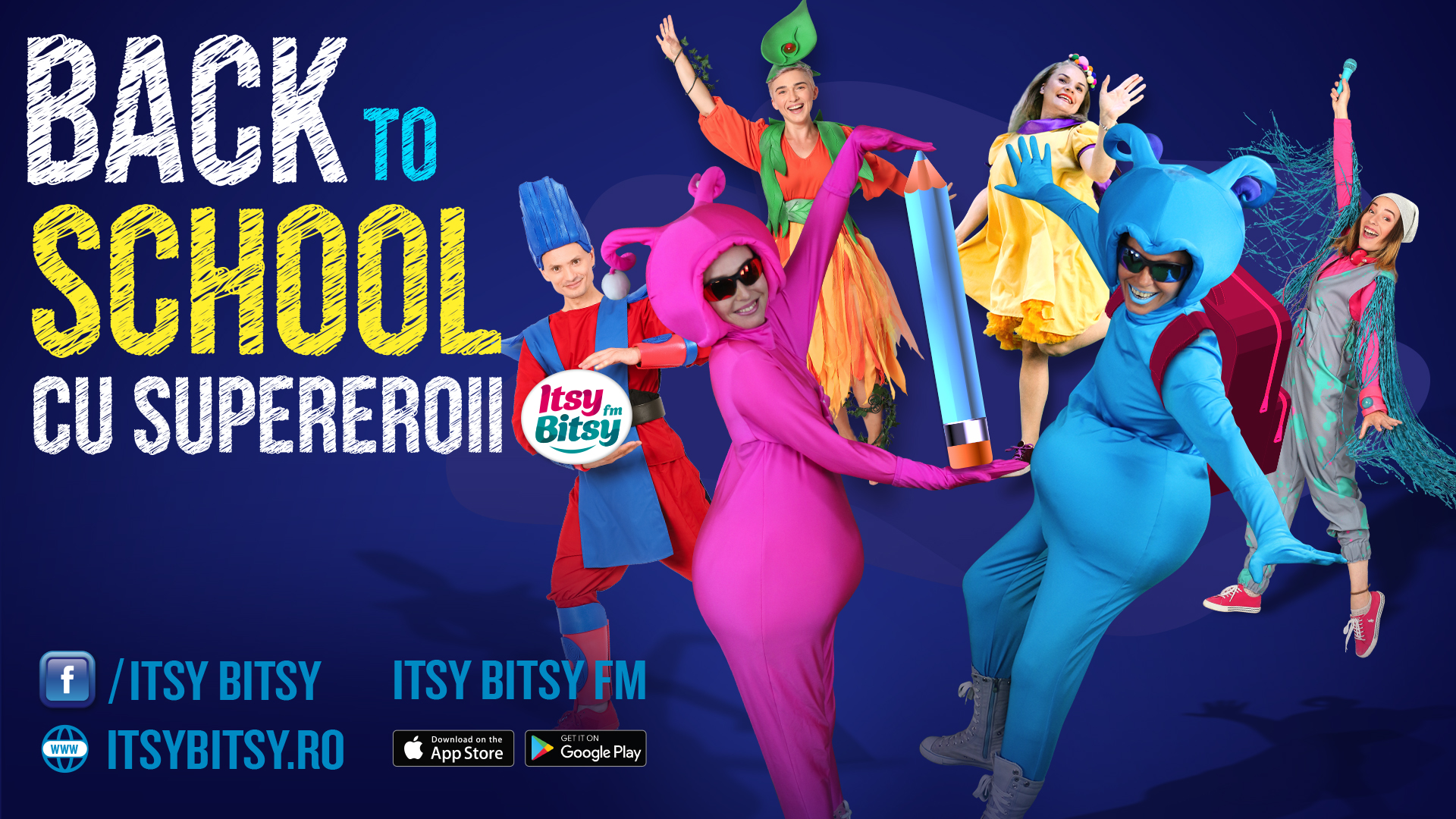 Back to school cu SuperEroii Itsy Bitsy! - Itsy Bitsy