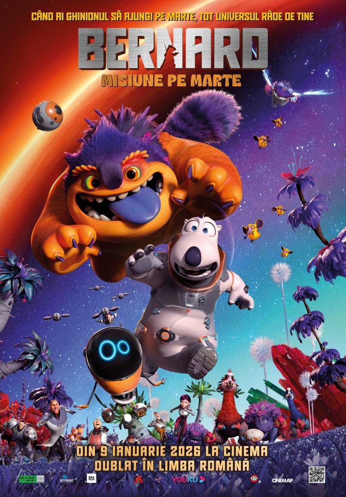 Bernard: Misiune pe Marte, din 9 ianuarie, în cinematografe! - Itsy Bitsy