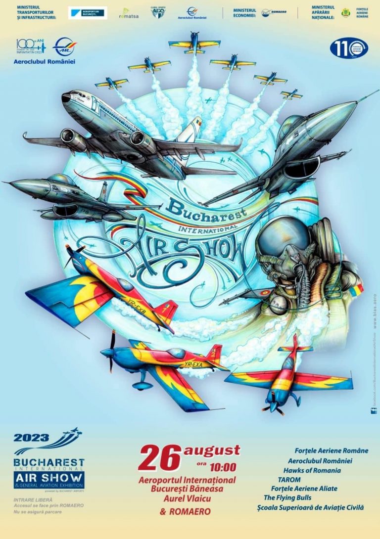 Bucharest International Airshow 2023, cel mai mare spectacol aviatic al ...