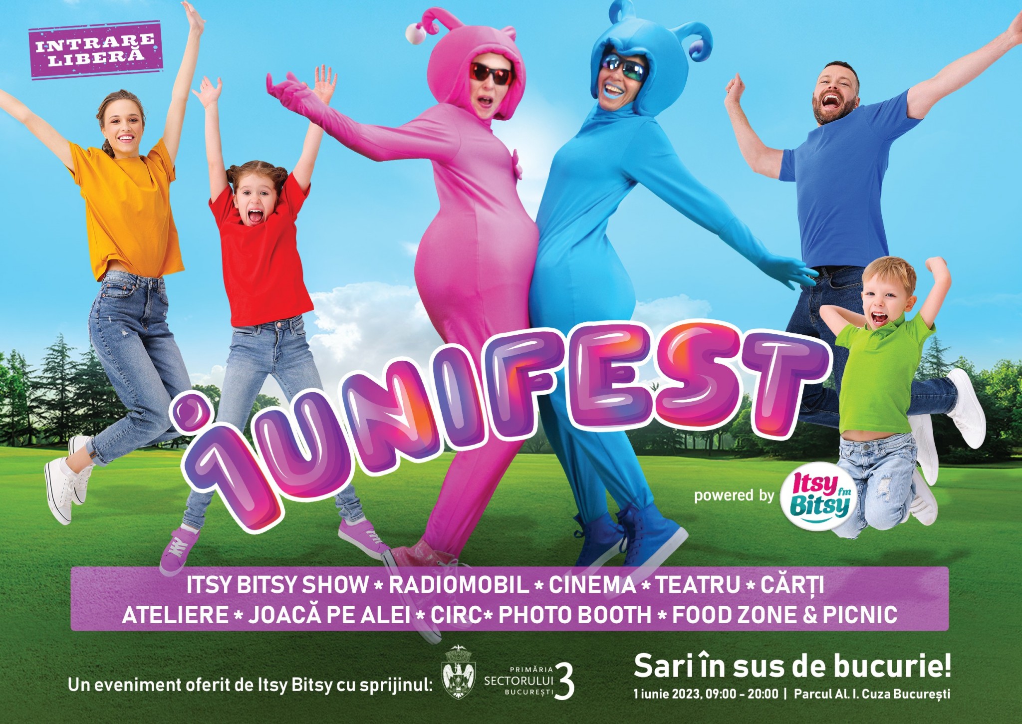 Șase ore de muzică și dans pe scena Itsy Bitsy Show, la 1uniFEST 2023 ...