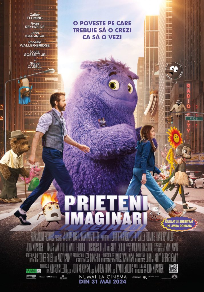 Prieteni Imaginari - din 31 mai, doar la cinema! - Itsy Bitsy