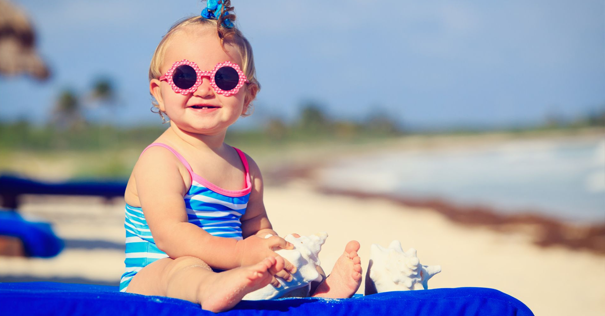 Cu bebe la plaja: Protectia solara corecta - Itsy Bitsy