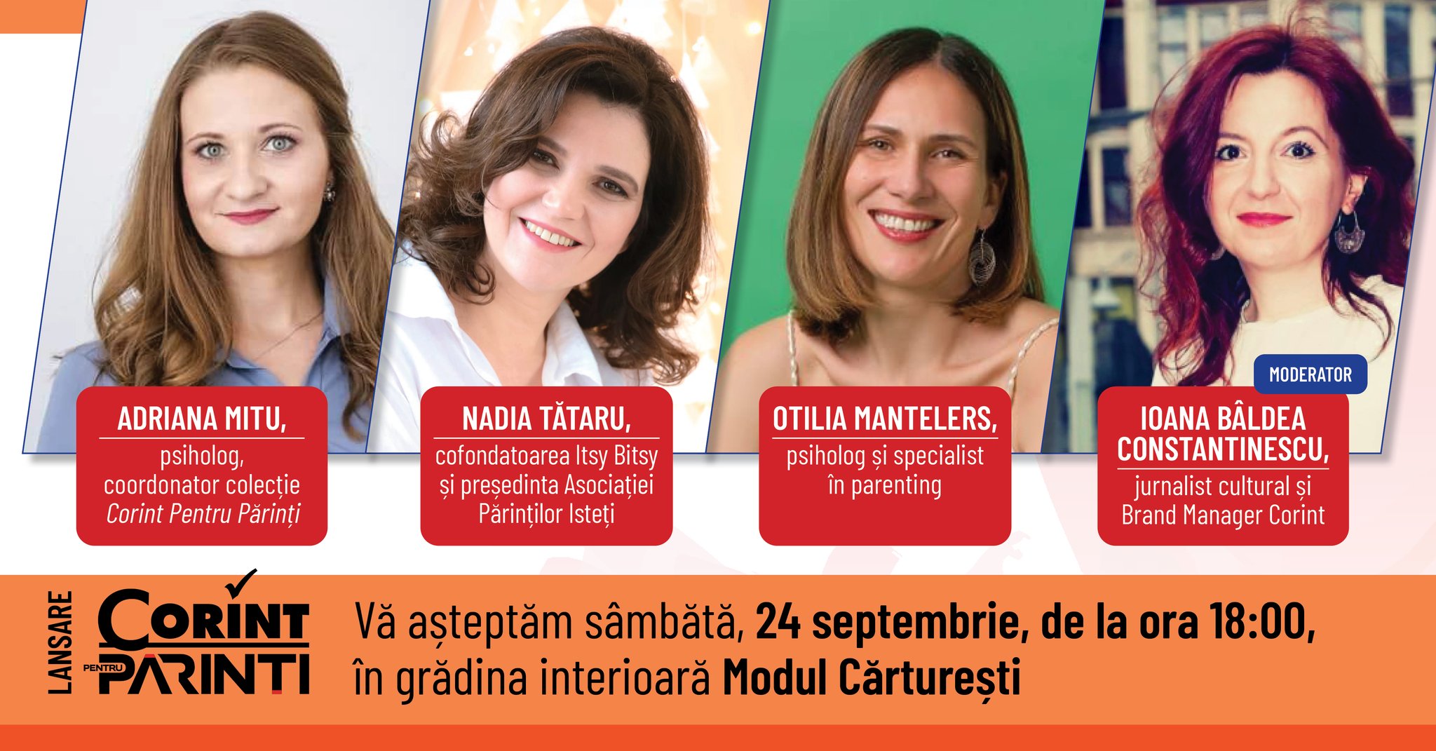 Editura Corint lansează imprintul Corint pentru părinți pe 24 ...