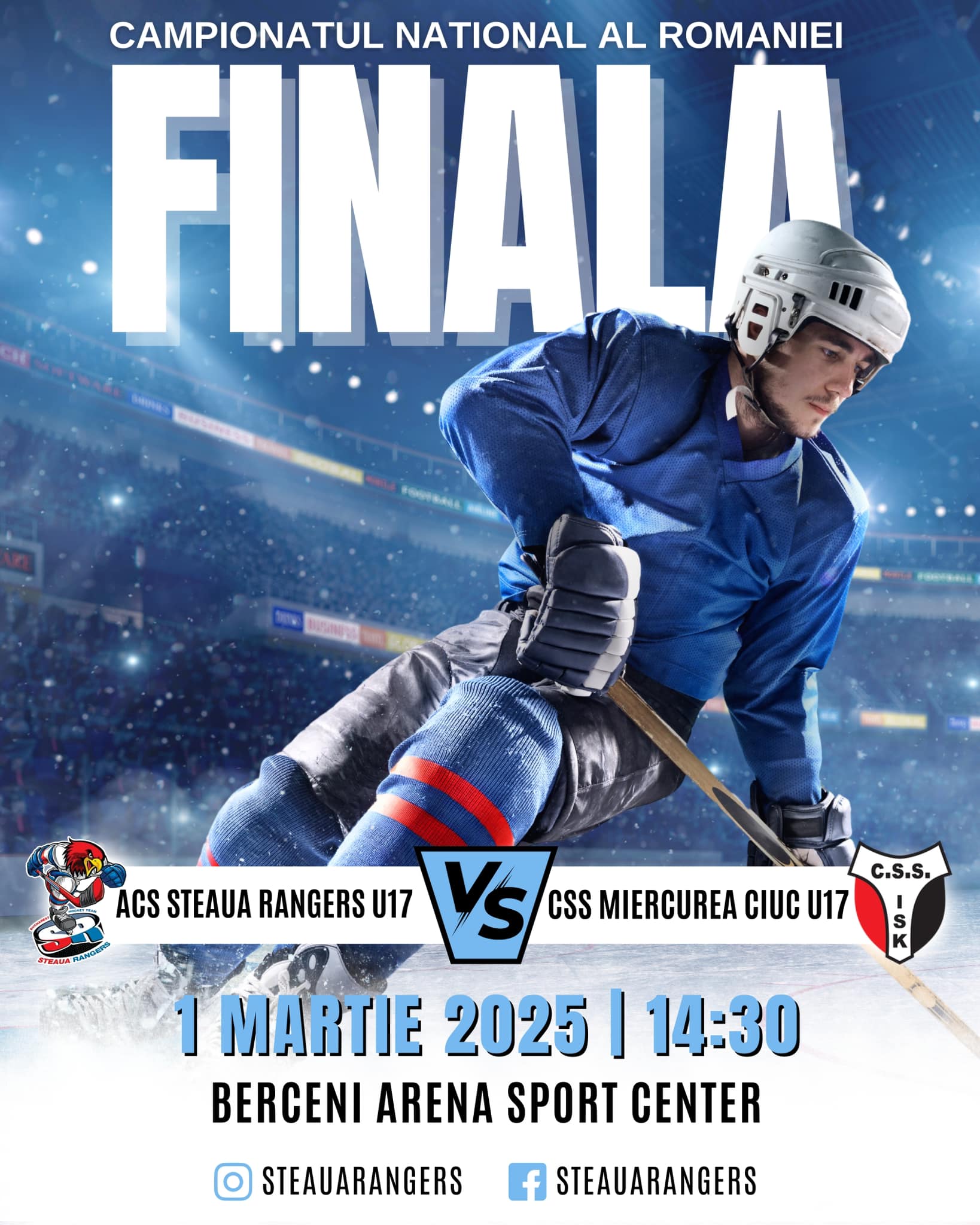 Campionatul Național de Hochei pe Gheață, Finala Grupei a II-a, U17 ...