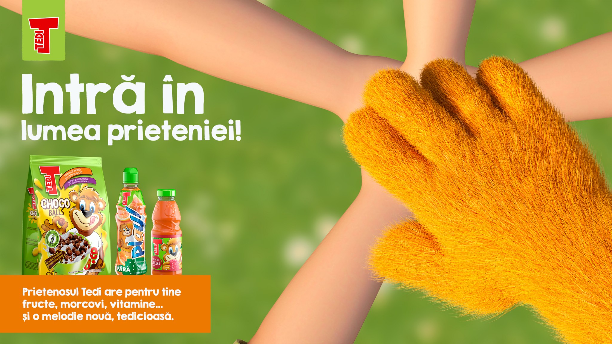 Întră în lumea prieteniei cu Tedi pe 1 iunie, la 1uniFEST! - Itsy Bitsy