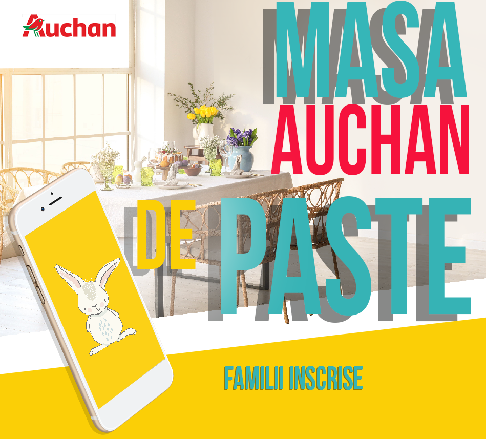 Masa Auchan de Paste - familii inscrise - Itsy Bitsy Masa Auchan de Paste - familii inscrise - Itsy Bitsy