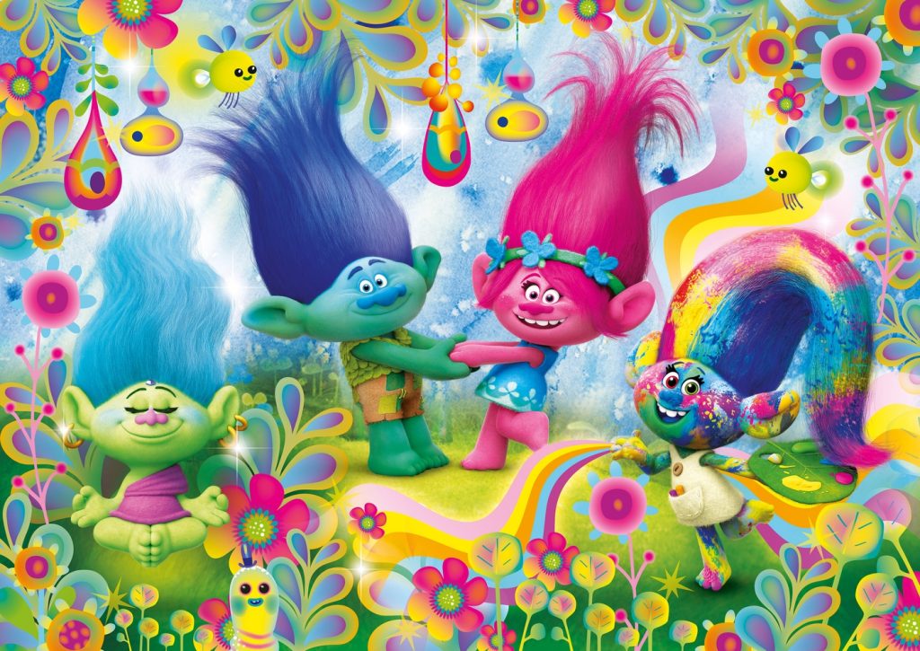 Trolii, o aparitie colorata la cinema - Itsy Bitsy